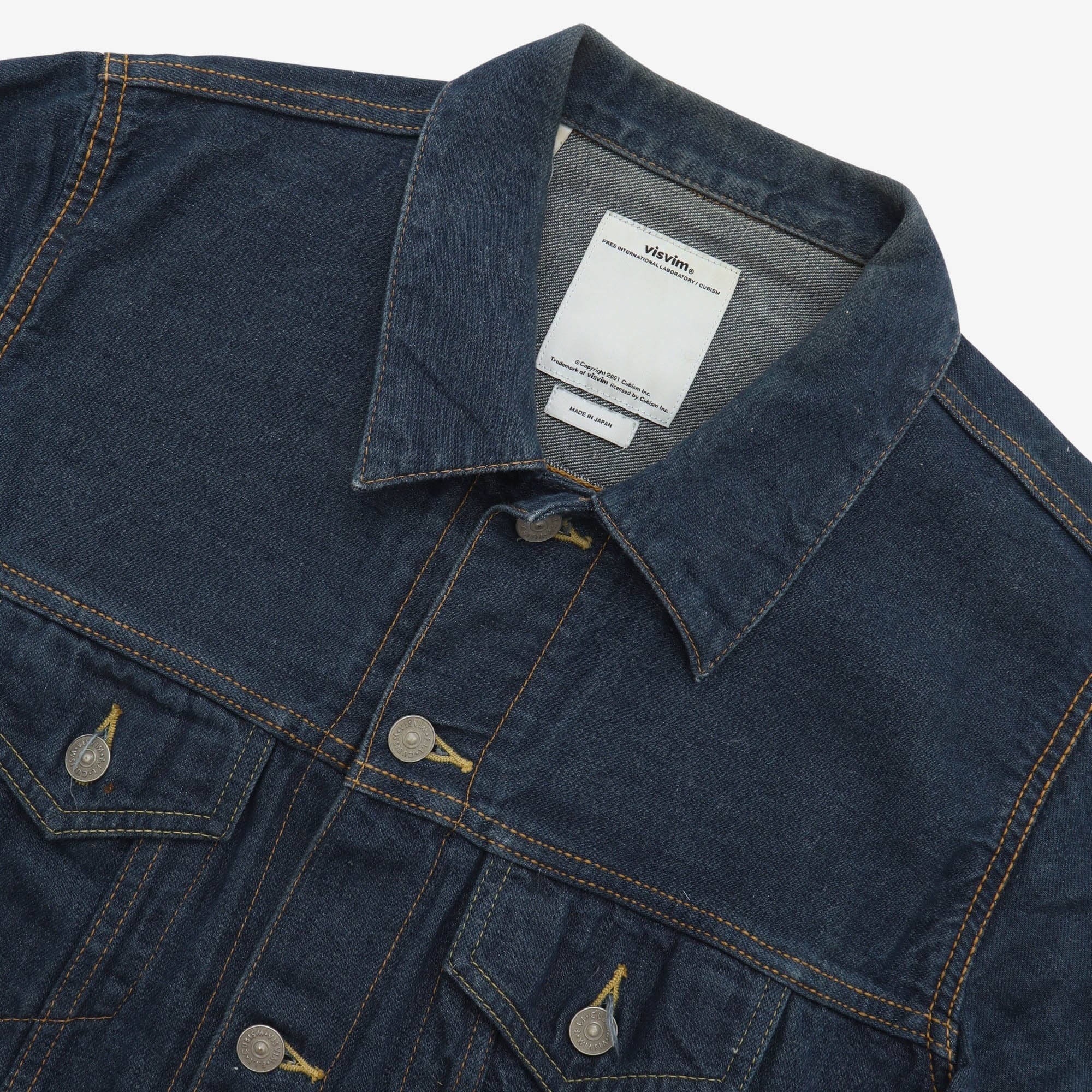 Visvim 103 One Wash Denim Jacket – Marrkt