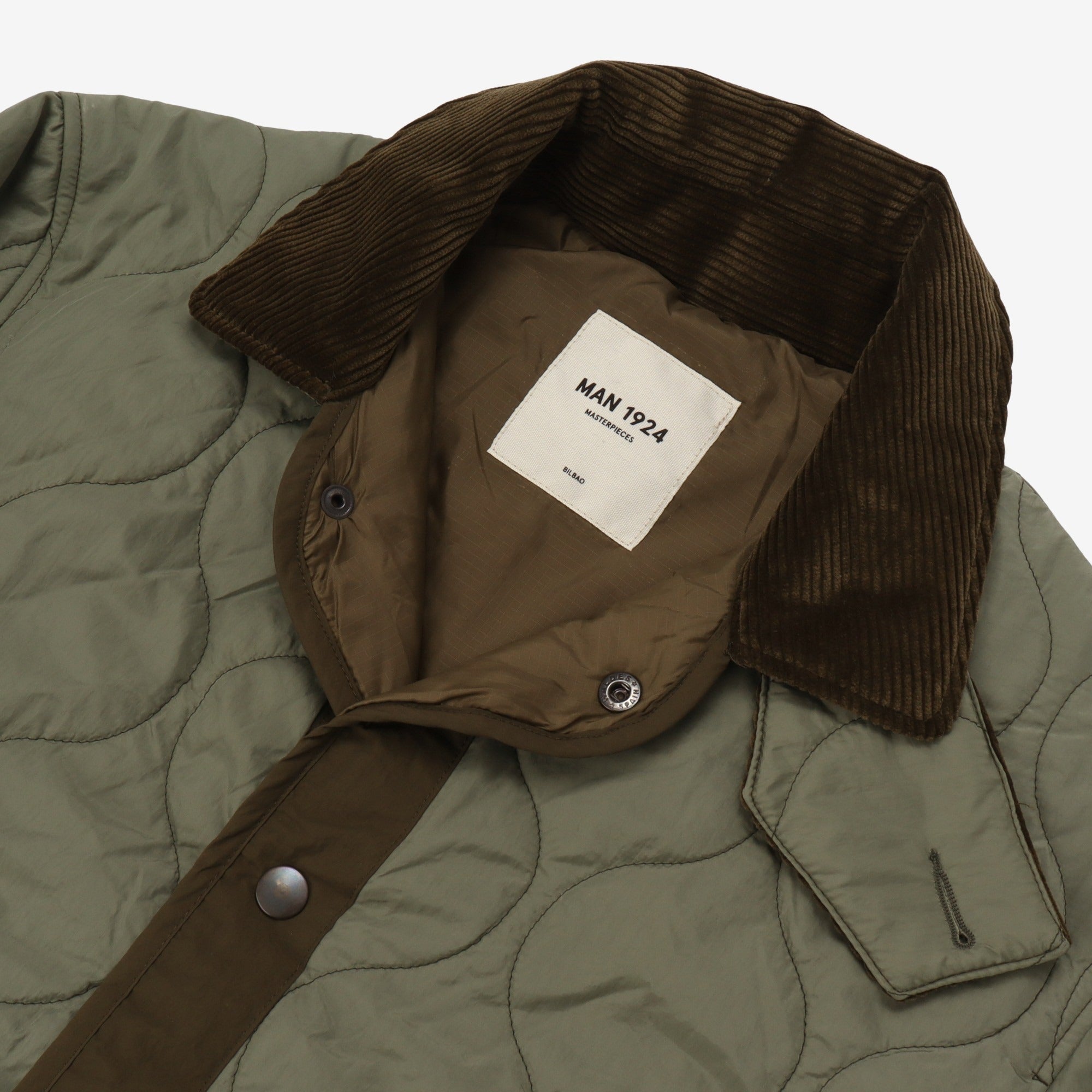 Man 1924 Husky Corto Quilted Jacket – Marrkt