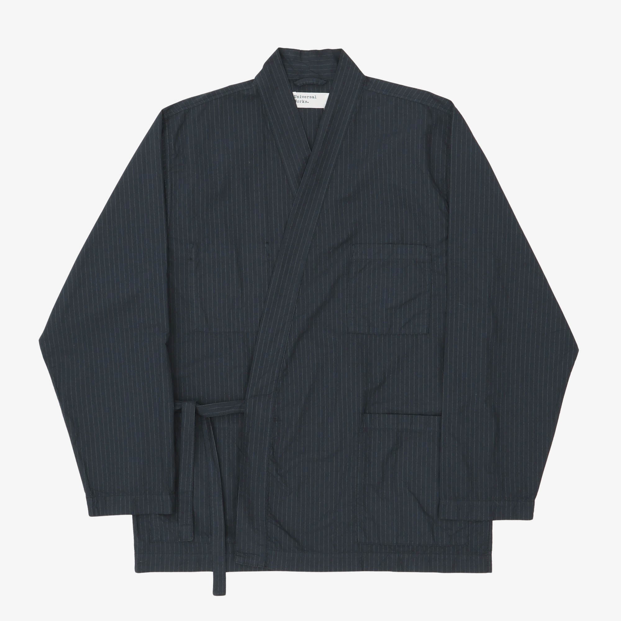 Universal Works Nearly Pinstripe Kyoto Work Jacket – Marrkt