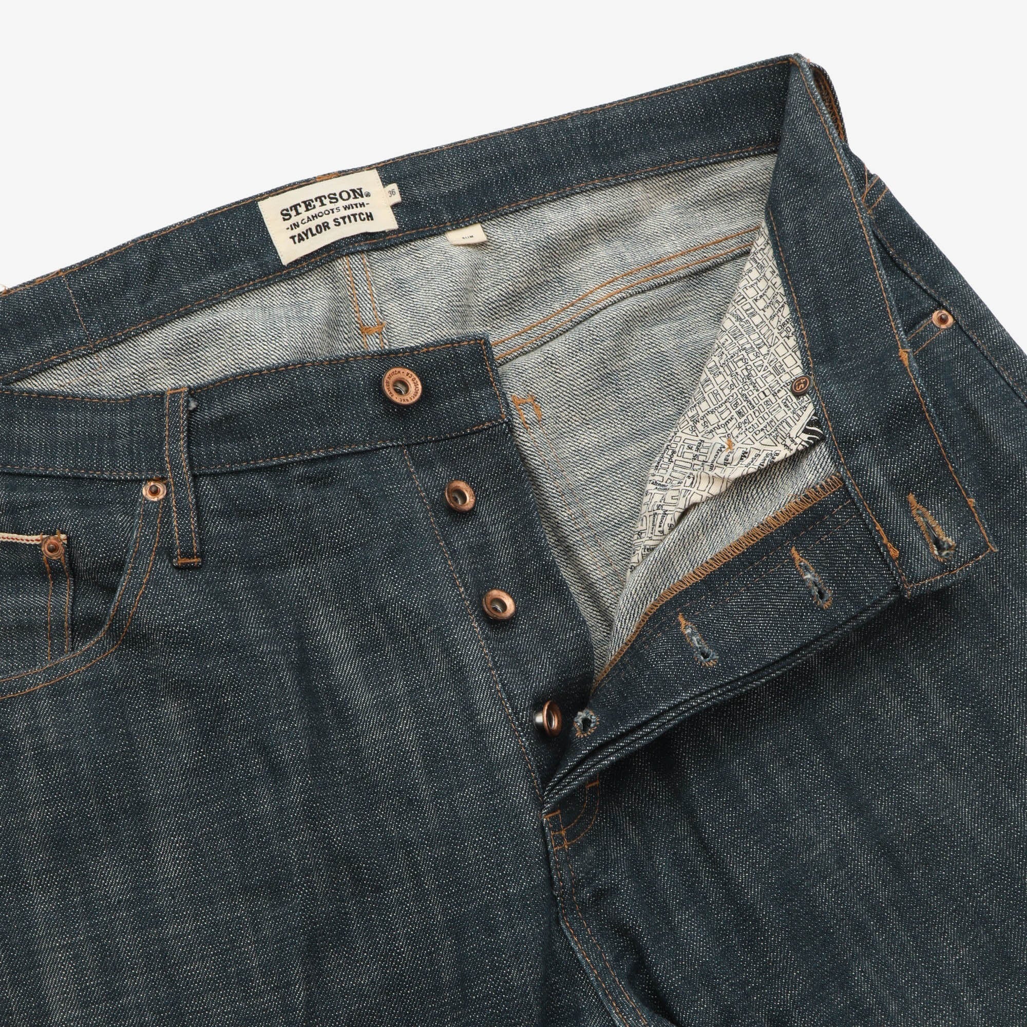 Stetson Green Cast Selvedge Denim – Marrkt