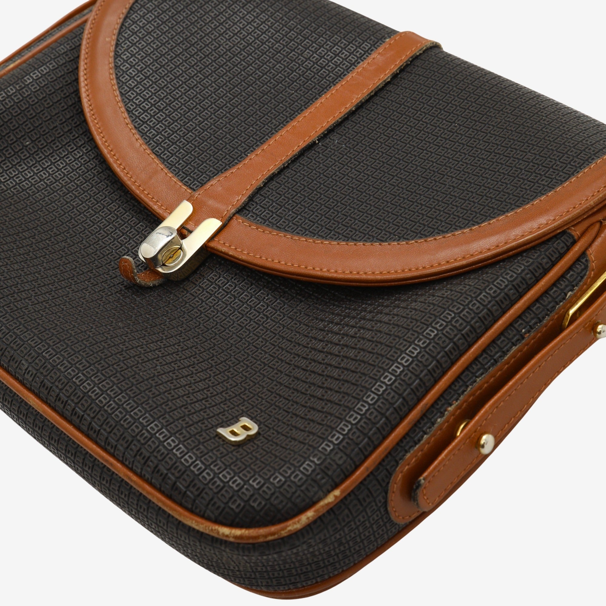 Bally Monogram Print Hang Bag – Marrkt