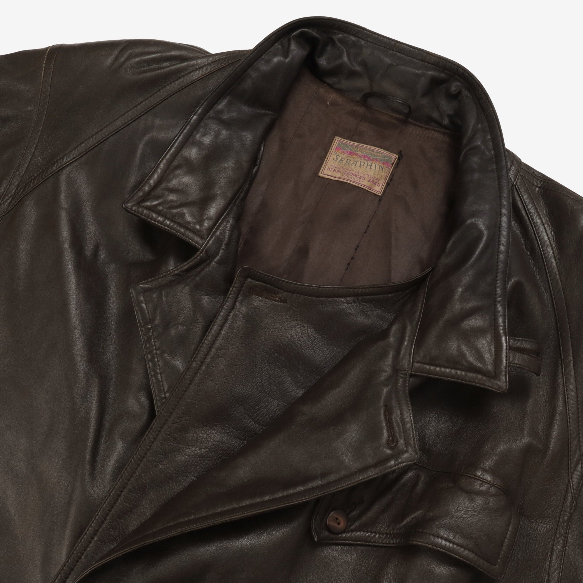 Seraphin Leather Biker Jacket – Marrkt