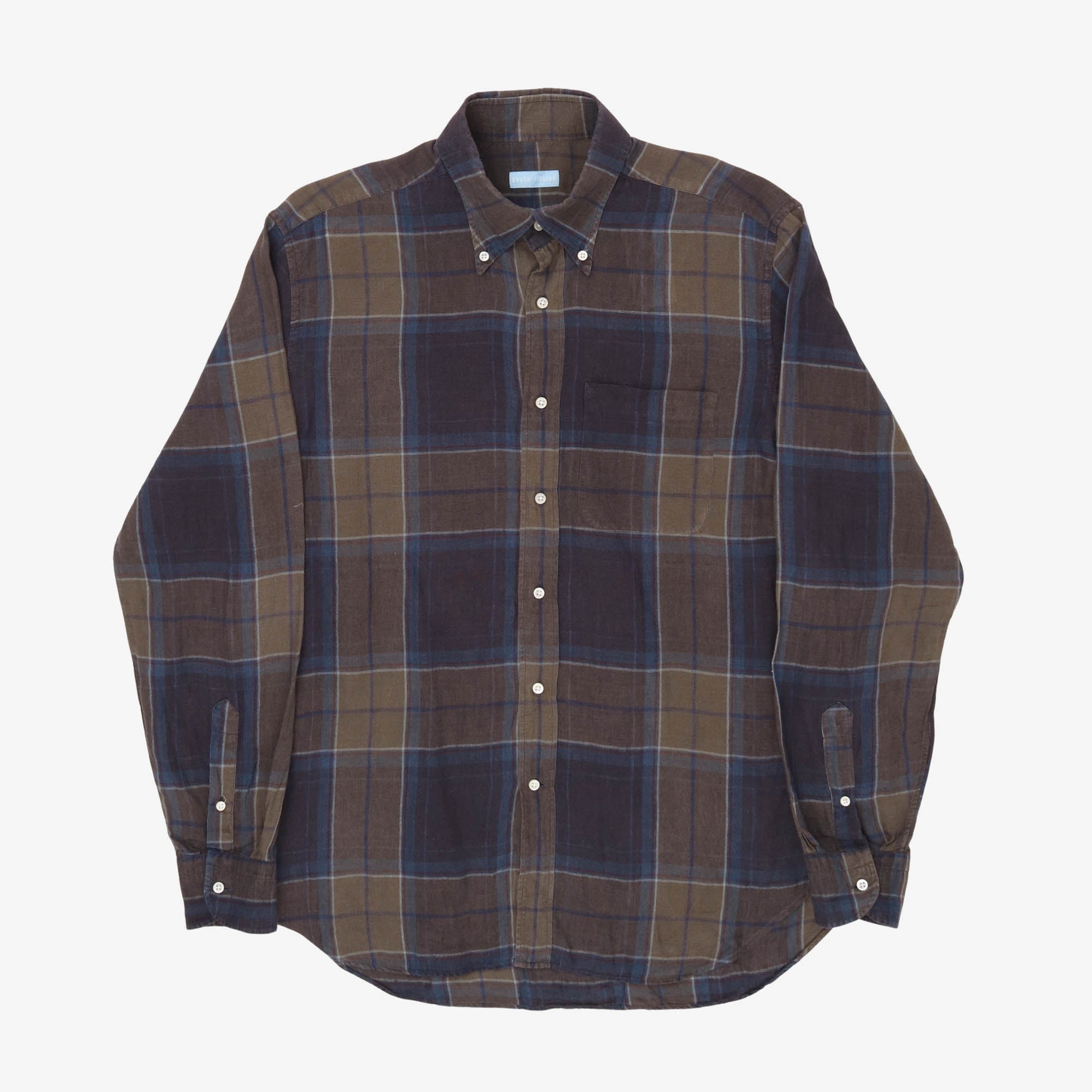 Anglo Italian Check Linen BD Shirt – Marrkt