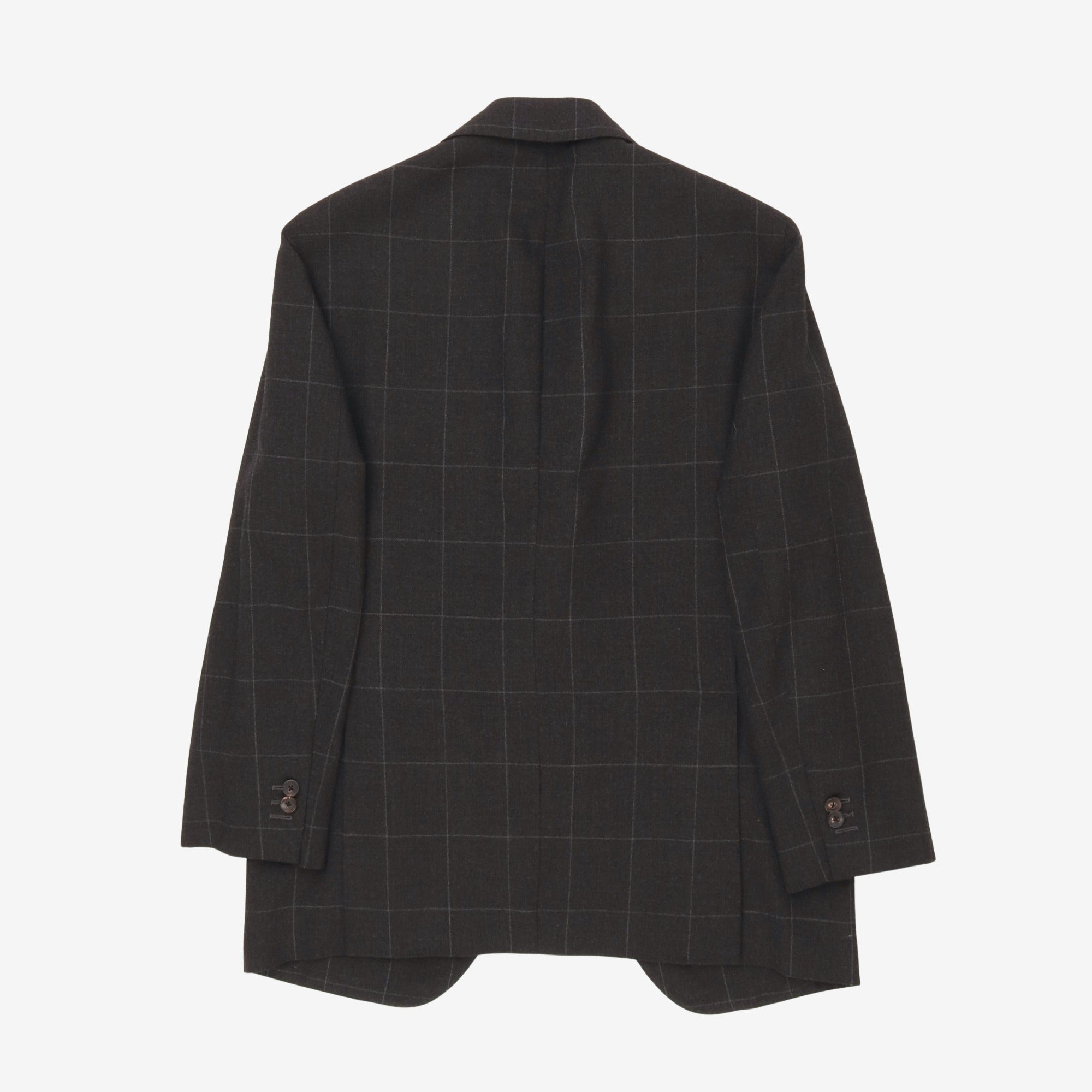 Anglo Italian Check Wool Suit – Marrkt